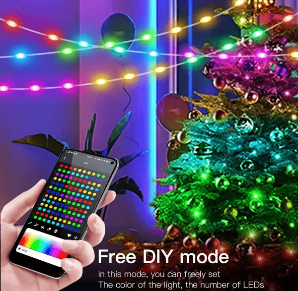 LED Smart String Fairy DIY Lights with Bluetooth – LED Addict